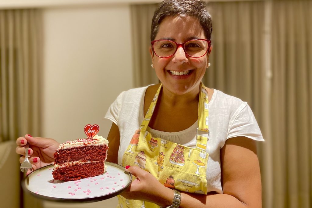 Queque Red Velvet - Cocinen Conmigo