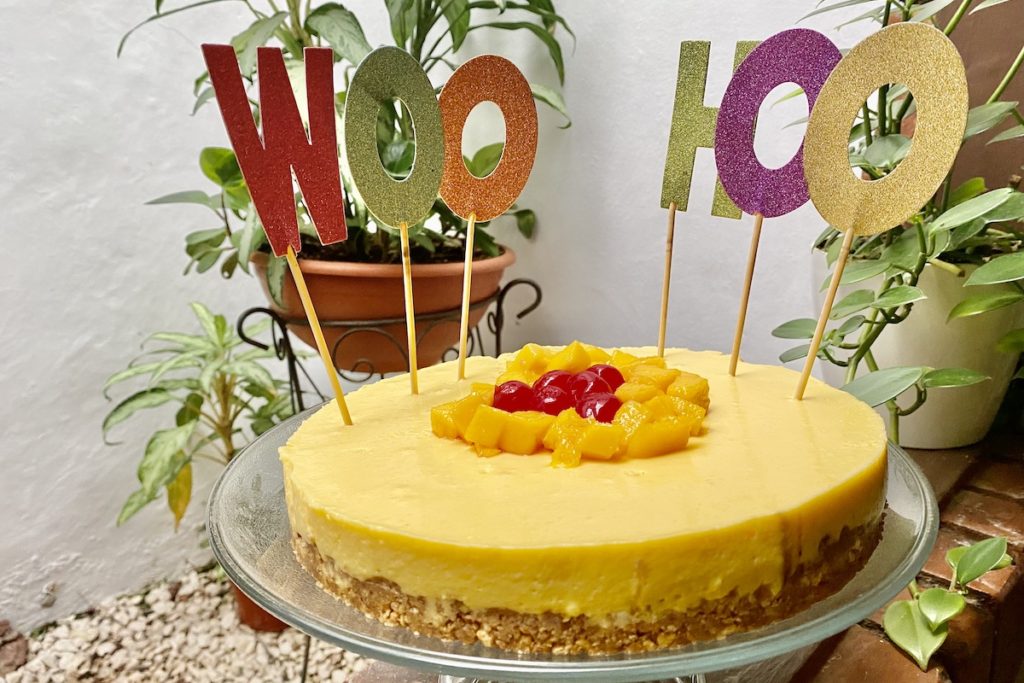 El más delicioso Pie de Mango sin Cocinar - Cocinen Conmigo